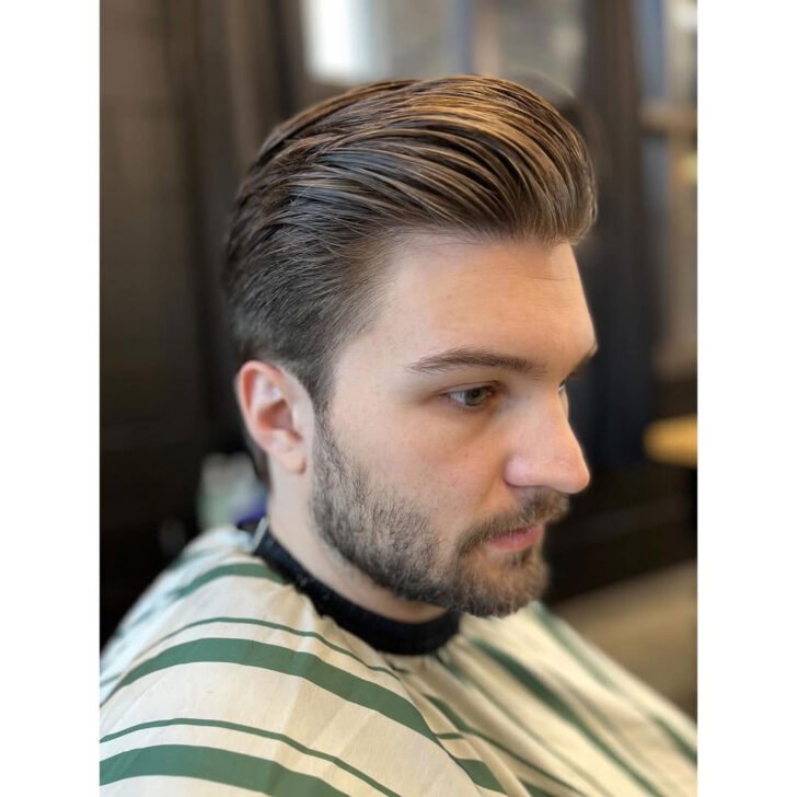 Top 35 Trendy Slicked-Back Haircuts for Modern Men