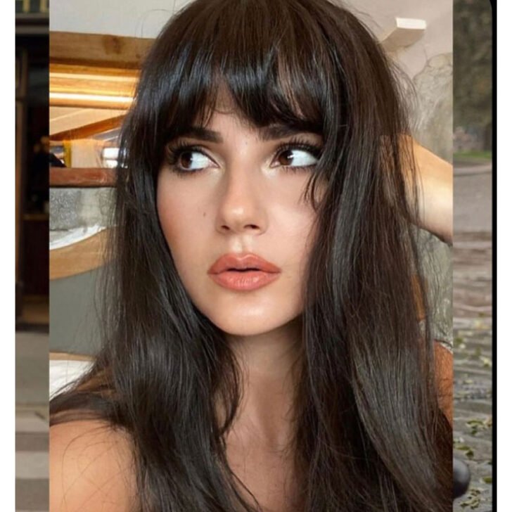 20 Gorgeous See-Through Bangs Ideas for Every Face Shape and Hair Type