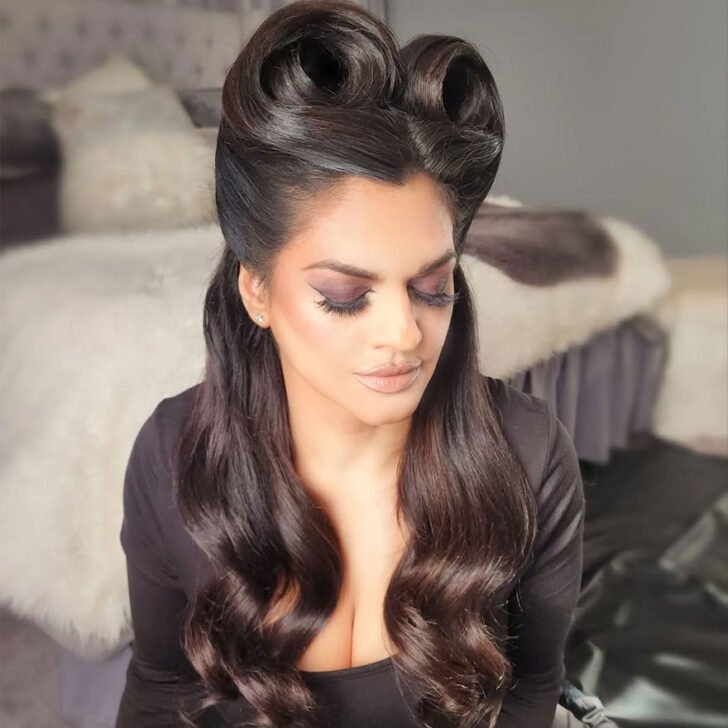 26 Best Pin-Up Hairstyles Inspired by Vintage Hollywood & 1940s–50s Glam
