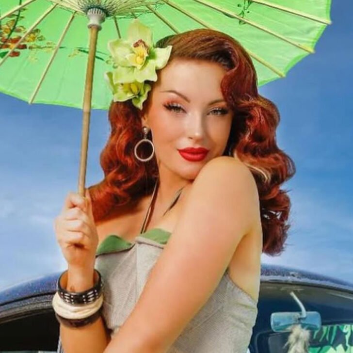 26 Best Pin-Up Hairstyles Inspired by Vintage Hollywood & 1940s–50s Glam